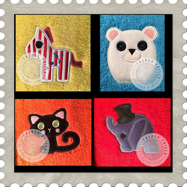 Pigtail Button Doll Pet Pack - Sweet N Sassy Designs